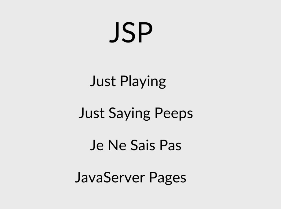 JSP Meaning in Texting & Social Media: From “Just Playing” to JavaServer Pages - Blendspace