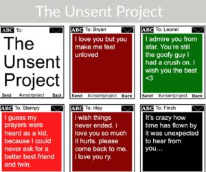 The Unsent Project: A Place for Unspoken Words and Colorful Emotions - Blendspace