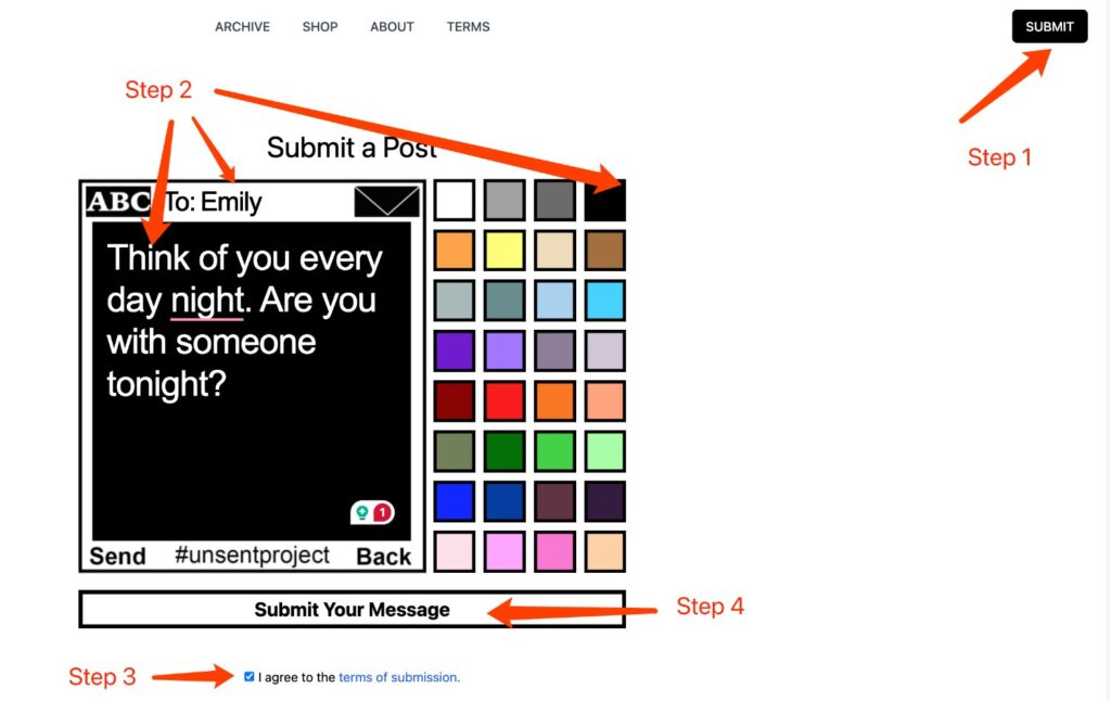The Unsent Project: A Place for Unspoken Words and Colorful Emotions ...