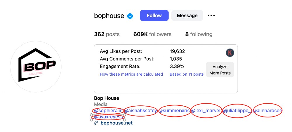 Bop House Members: Who They Are and Their Roles In the Team - Blendspace