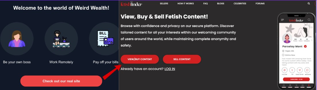 Weird Wealth Review: Is the Site Legit or Scam? - Blendspace